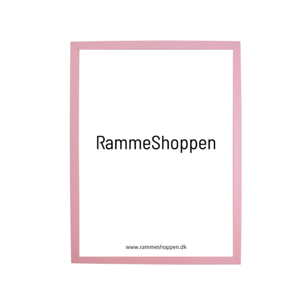 Rosa Holzrahmen | ihr-rahmenshop.de
